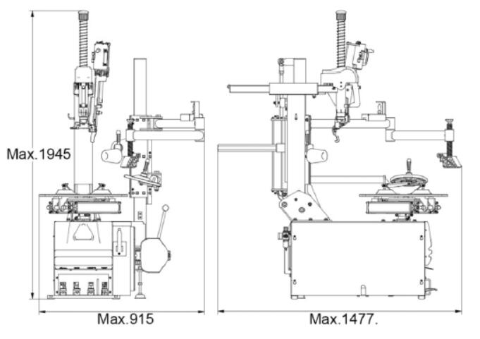 Tyre changer machines are essential equipment for any tyre repair.